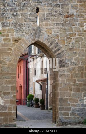 Sarrea Gate, Bernedo , Alava, Basque Country, Spain Stock Photo - Alamy
