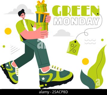 Cyber monday vector icon. Flat style illustration. EPS 10 vector Stock ...