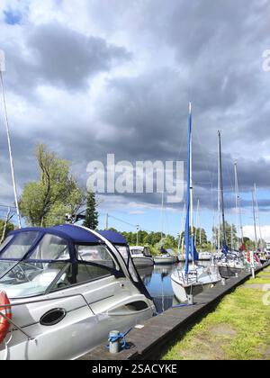 The West Pomeranian Sailing Route, Stepnica Stock Photo - Alamy