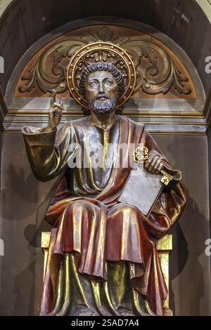 Church of Saint Bartomeu and Santa Tecla in Sitges, Spain through the ...