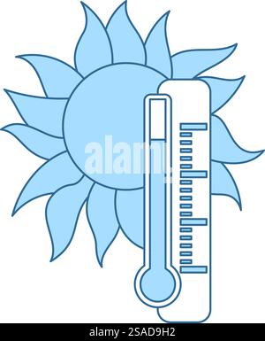 Scale environment icon. Outline scale environment vector icon color ...