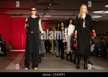 Copenhagen, Denmark. Wednesday January 29th, 2025. Models on the ...