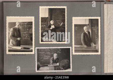 Vintage Classroom Lecture – Mathematics and Physics Professor Teaching ...