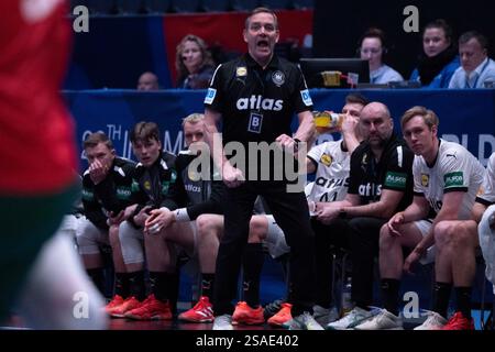 Bærum 20250129. Germany's coach Alfred Gislason in action on the ...