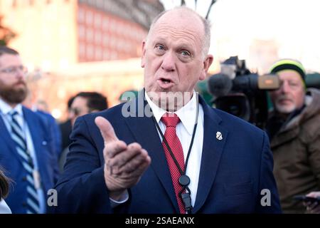 Border Czar Tom Homan speaks at the 2025 Conservative Political Action ...