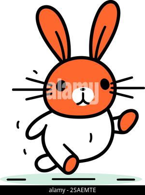 little rabbit animal Stock Vector Image & Art - Alamy