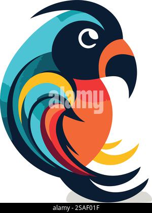 Parrot logo icon design illustration Stock Vector Image & Art - Alamy