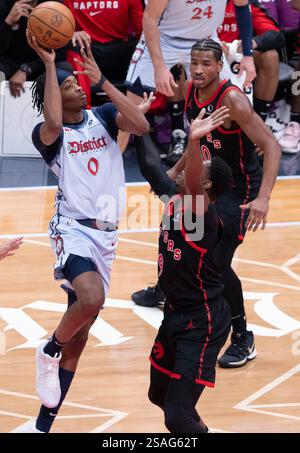 Toronto Raptors guard RJ Barrett (9) dunks the ball past Milwaukee ...
