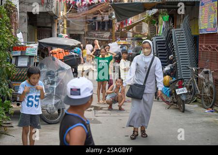 Sister Mitzy Perez, from San Luis Potosi, Mexico, a member of the Missionary Sisters Servants of ...