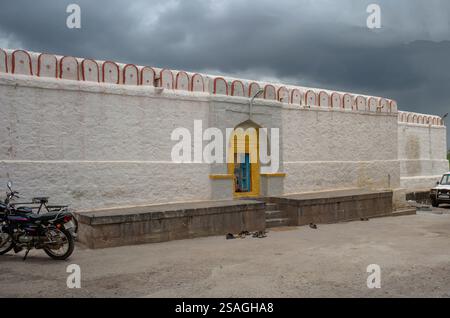 Entrance of Bhramnath mandir, Jain ashram, kagwad, belagavi, karnataka ...
