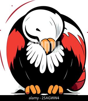 Eagle icon logo design illustration template Stock Vector Image & Art - Alamy