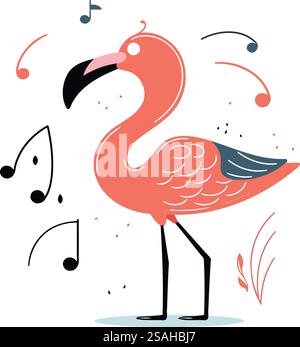 Notes vector icon. Flat style illustration. EPS 10 vector Stock Vector ...