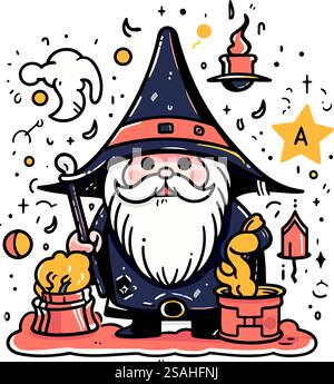 Magic element Vector icon illustration design Template Stock Vector ...