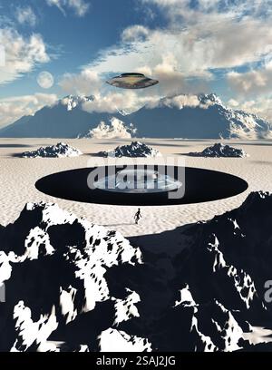 UAP Base At Antarctica Stock Photo - Alamy