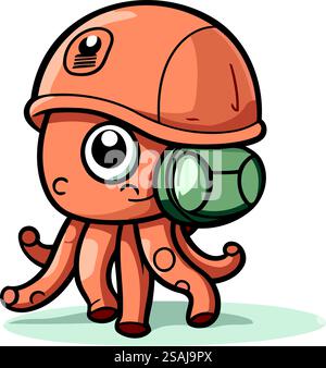 Gas mask icon. Cartoon of gas mask vector icon for web design isolated ...