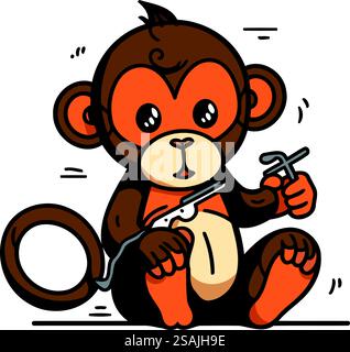 Handcuffs Vector Illustration Stock Vector Image & Art - Alamy