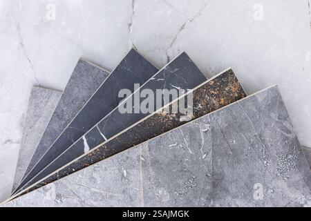 Porcelain stoneware factory produces a variety of tile thicknesses and ...