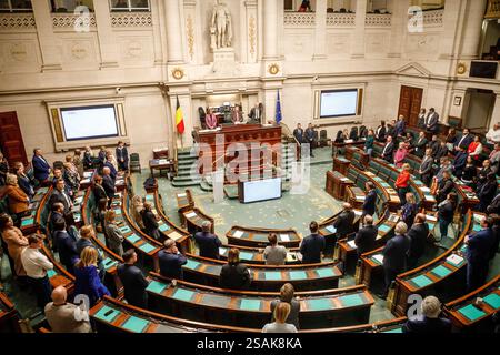 Illustration picture taken during a plenary session of the Flemish ...