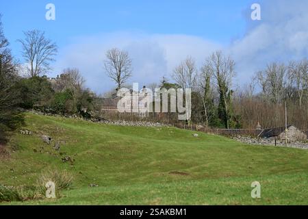 Witherslack hall and farm buildings, Grange over sands, Cumbria Stock ...