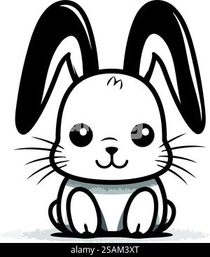 cute rabbit animal isolated icon Stock Vector Image & Art - Alamy