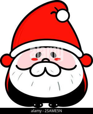 santa claus icon vector illustration template design Stock Vector Image ...