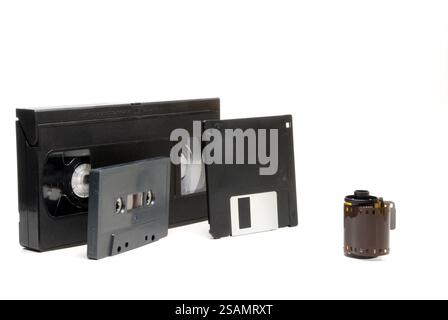 A small collection of Obsolete Technology items Stock Photo - Alamy