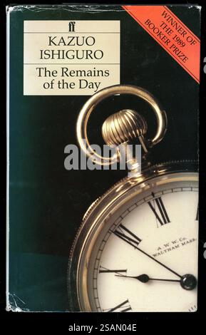 Book cover "The Remains of the Day" by Kazuo Ishiguro Stock Photo - Alamy