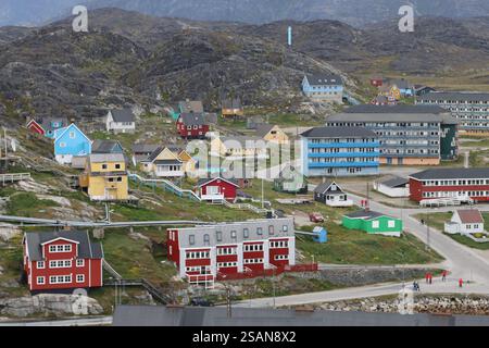 Aspects of Paamiut, Greenland Stock Photo - Alamy
