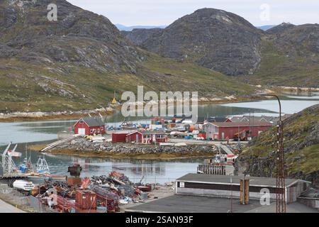 Aspects of Paamiut, Greenland Stock Photo - Alamy