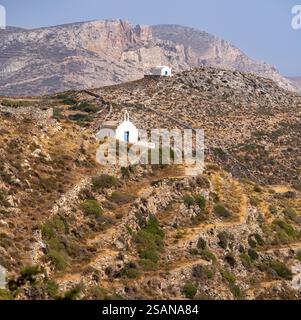 Isolated Places of Worship: Two small churches on the arid terraced ...