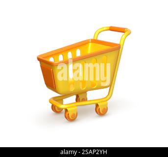 3D Shopping Bag Isolated on White Stock Vector Image & Art - Alamy