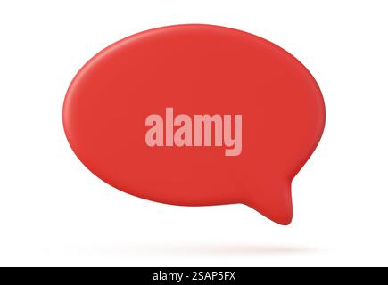 Blank red speech bubble pin Stock Vector Image & Art - Alamy