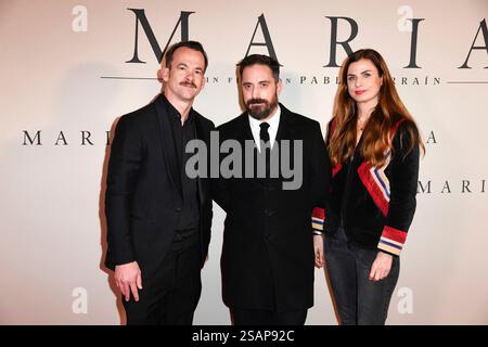 Jonas Dornbach, Janine Jackowski und Maren Ade bei der Verleihung des ...