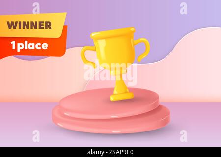 Abstract scene background. Product presentation, mock up, winner ...