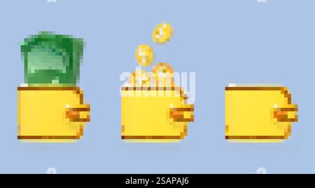 coins money dollars financial icon Stock Vector Image & Art - Alamy