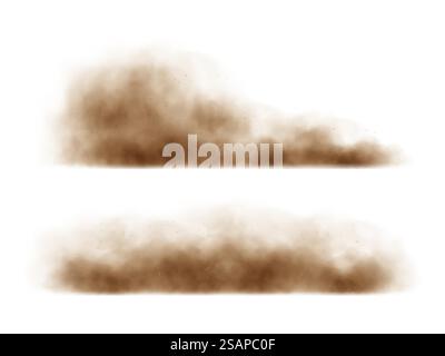 Smoke cloud png isolated on transparent background. Realistic vector ...