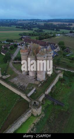 Medieval Chateau de Sarzay, France Stock Photo - Alamy