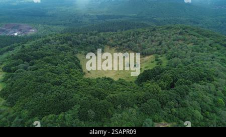 drone photo Jume puy france europe Stock Photo - Alamy