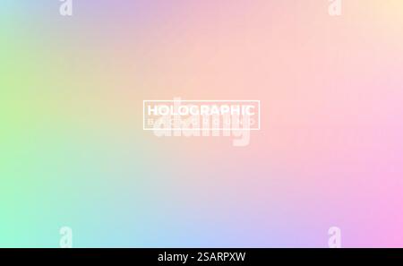 Trendy abstract rainbow blurred background. Smooth watercolor vector ...