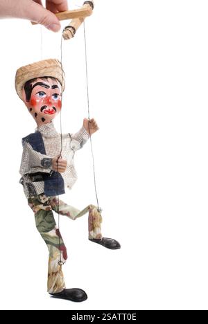A handmade custom Mexican style marionette puppet Stock Photo - Alamy