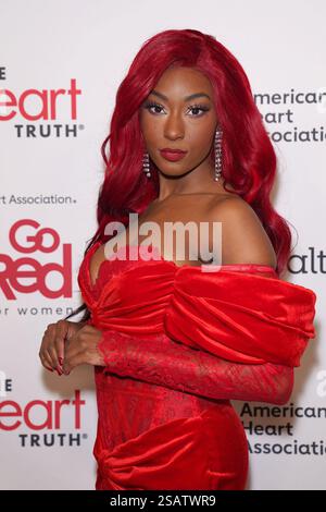 Reyna Roberts at arrivals for The American Heart Association s Go Red ...