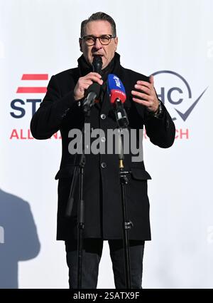 Heinz-Christian Strache on Thursday, January 30, 2025, on the occasion ...