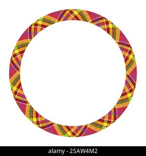 Round decorative pattern for the design of frames and banners Stock ...