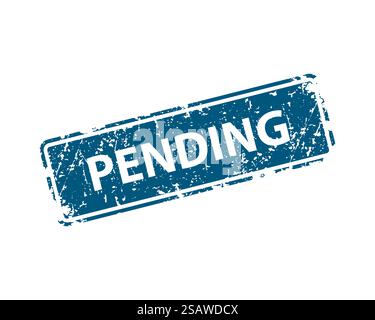 pending stamp. sign. seal Stock Vector Image & Art - Alamy