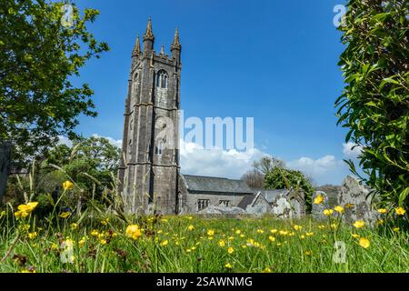 Church yard widecombe in the moor Stock Photo - Alamy