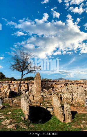 Italy Sardinia Arzachena (OT) The Neolithic necropolis of Li Muri dates ...
