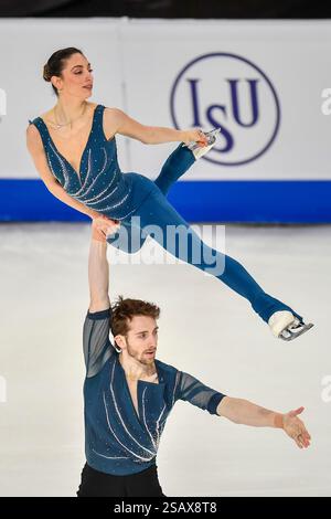 Sara Conti, Niccolo Macii during the ISU Grand Prix of Figure Skating ...