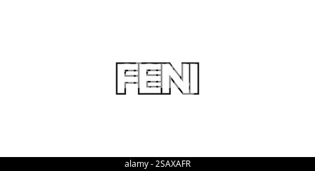 Feni in the Bangladesh emblem for print and web. Design features ...