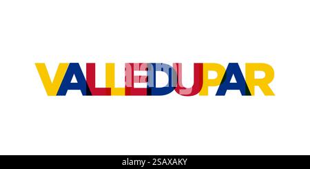 Colombia emblem for print and web. Design features geometric style ...