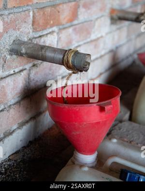 Mezcal is fermented and distilled in copper still tanks in artisanal ...